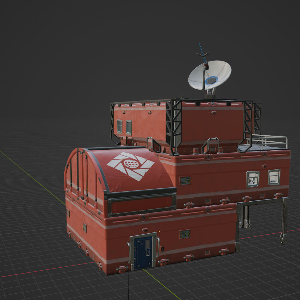 Arctic Lab - Fortnite 3D Model by Shevraar