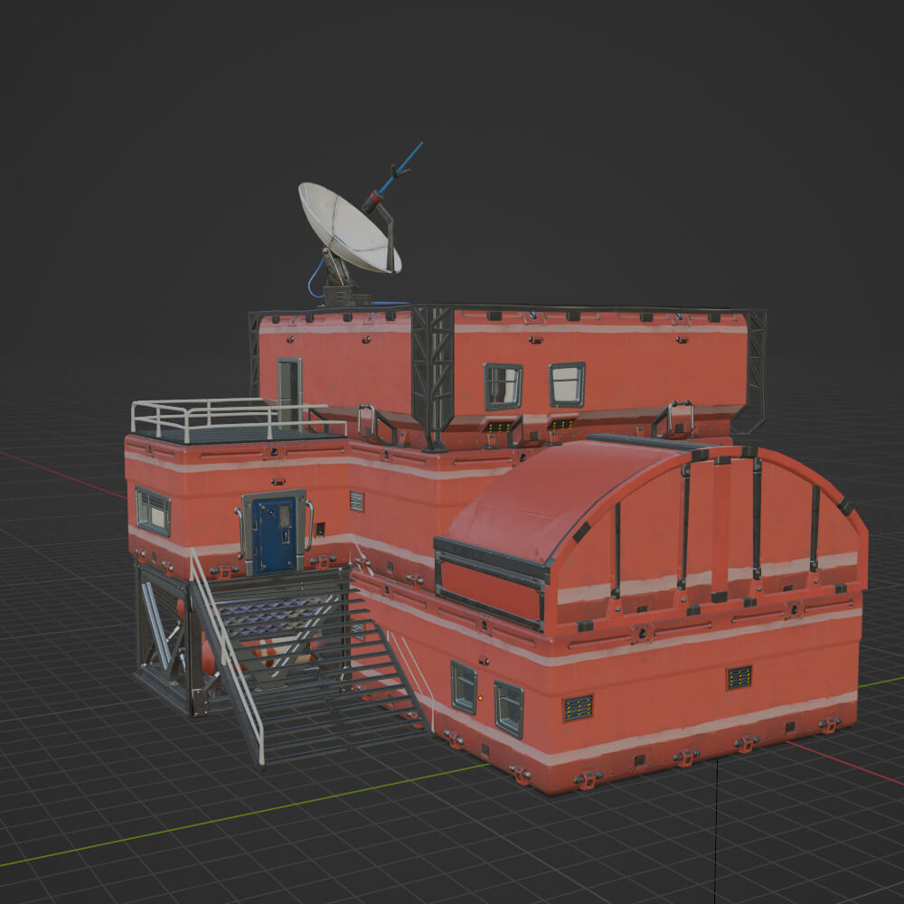 Arctic Lab - Fortnite 3D Model by Shevraar