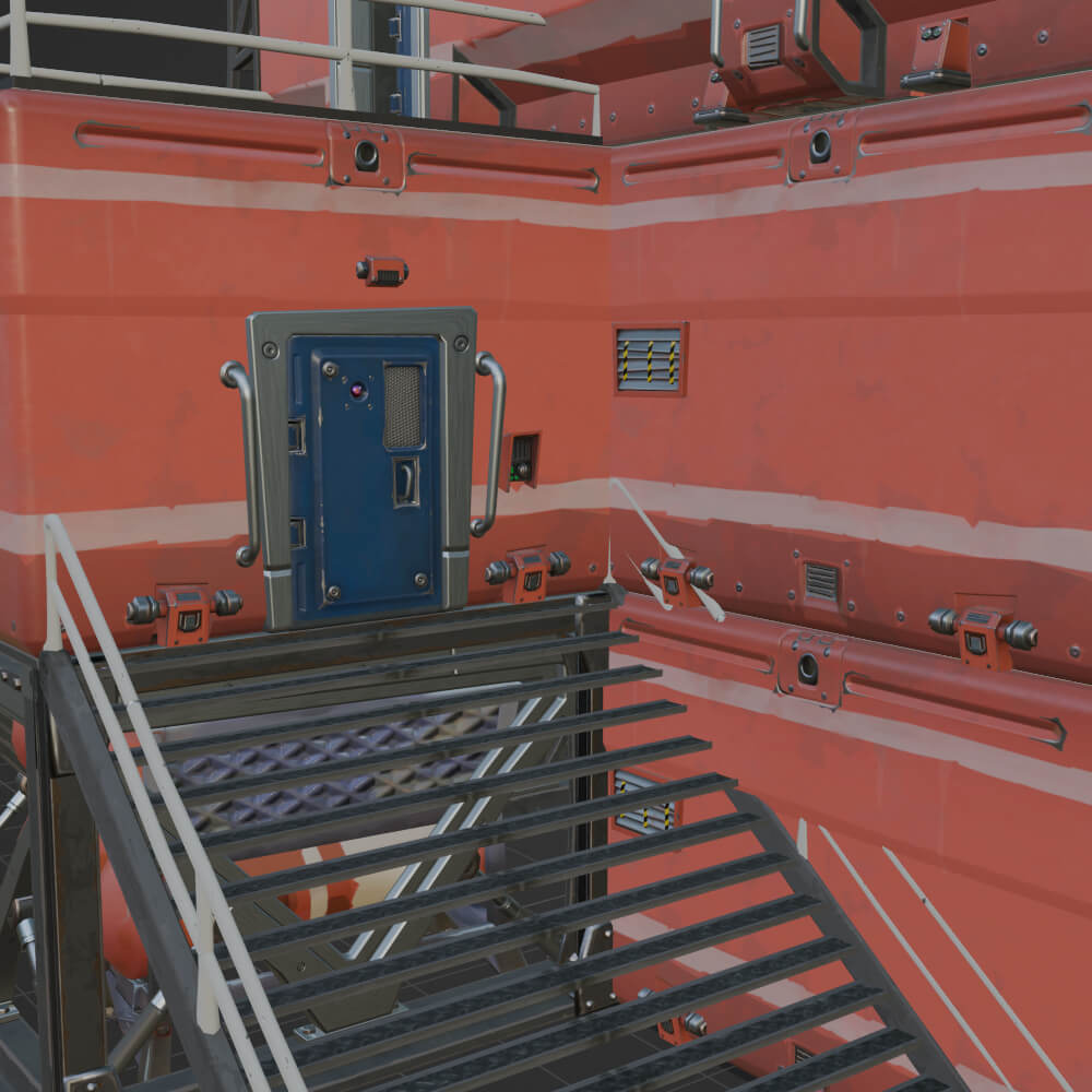 Arctic Lab - Fortnite 3D Model by Shevraar