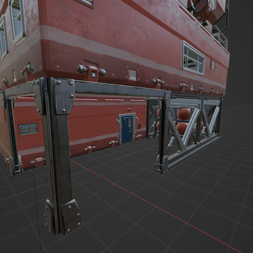 Arctic Lab - Fortnite 3D Model by Shevraar