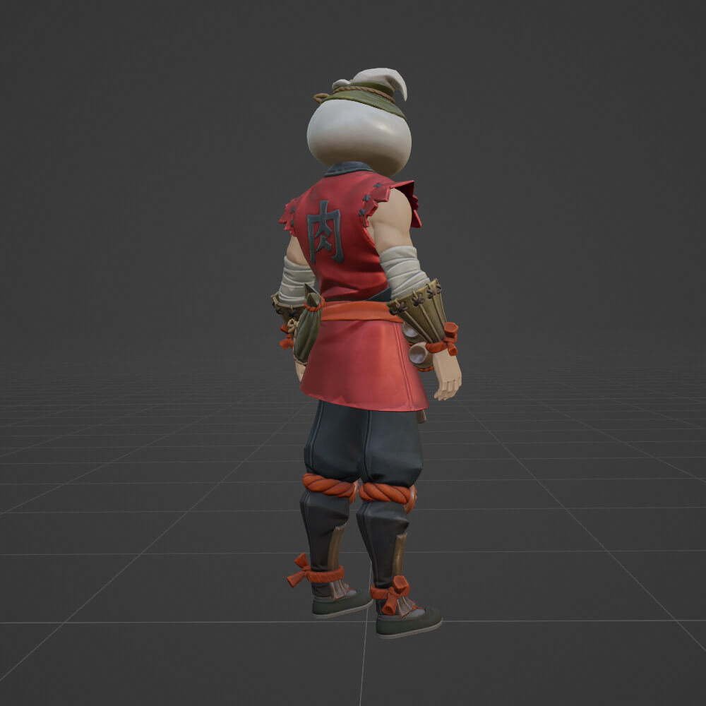 Bao Bro (Pork) - Fortnite 3D Model by Shevraar