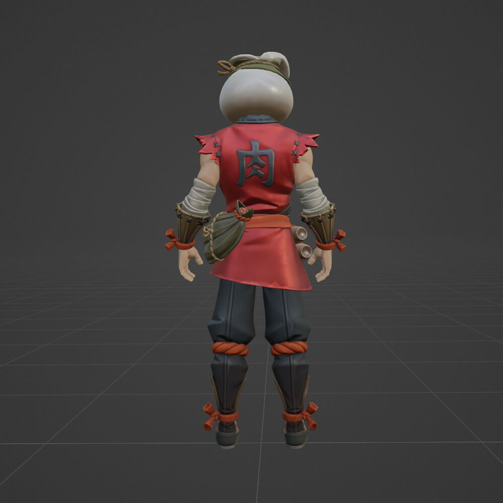 Bao Bro (Pork) - Fortnite 3D Model by Shevraar