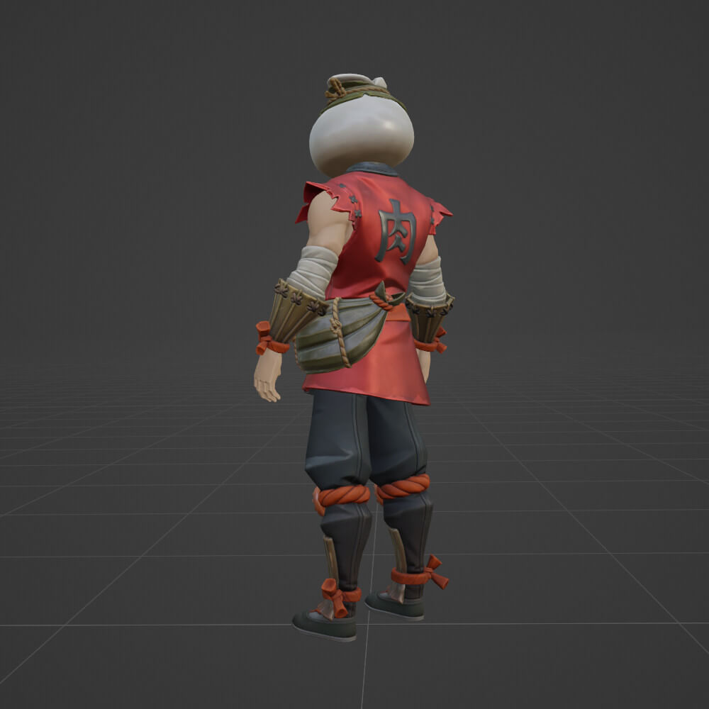 Bao Bro (Pork) - Fortnite 3D Model by Shevraar