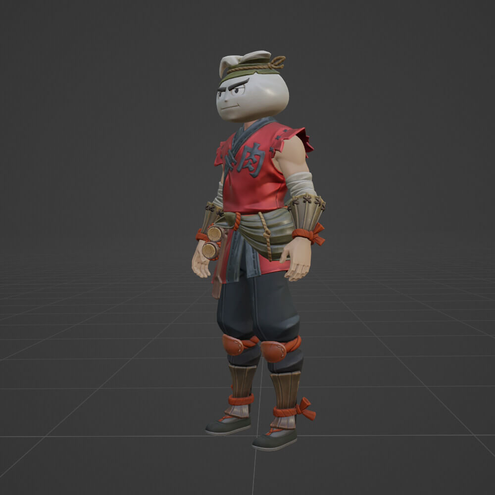 Bao Bro (Pork) - Fortnite 3D Model by Shevraar
