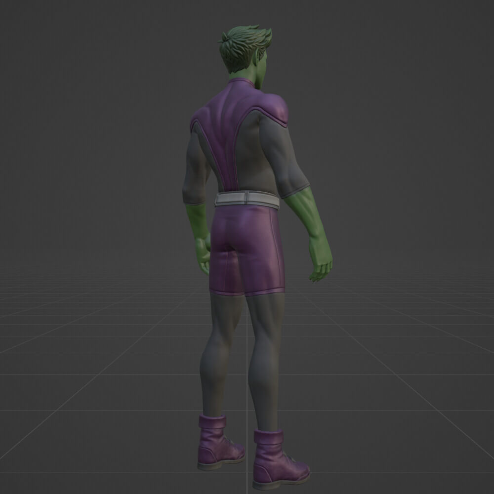 Beast Boy - Fortnite 3D Model by Shevraar