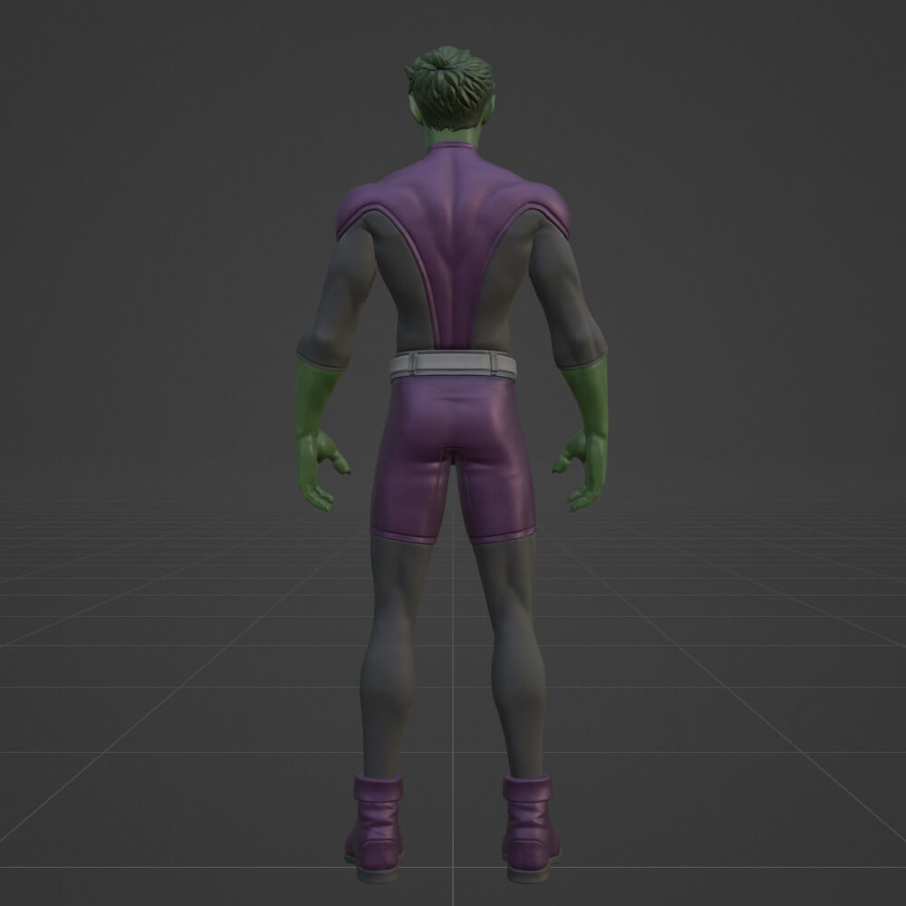 Beast Boy - Fortnite 3D Model by Shevraar