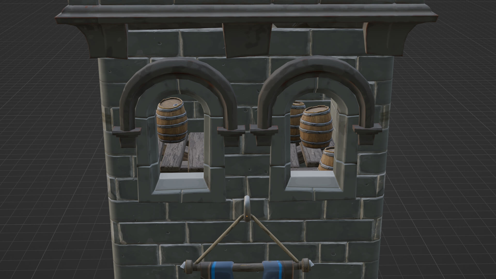 Castle Scout Tower - Fortnite 3D Model by Shevraar