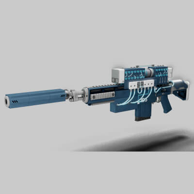 D.A.R.C.I. - Destiny 2 3D Model by Shevraar