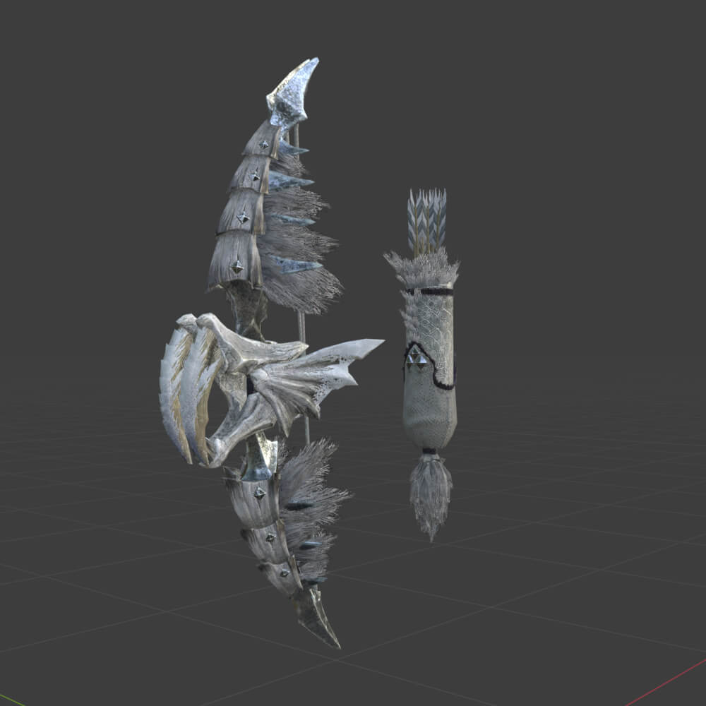 Edelescha - Monster Hunter World 3D Model by Shevraar