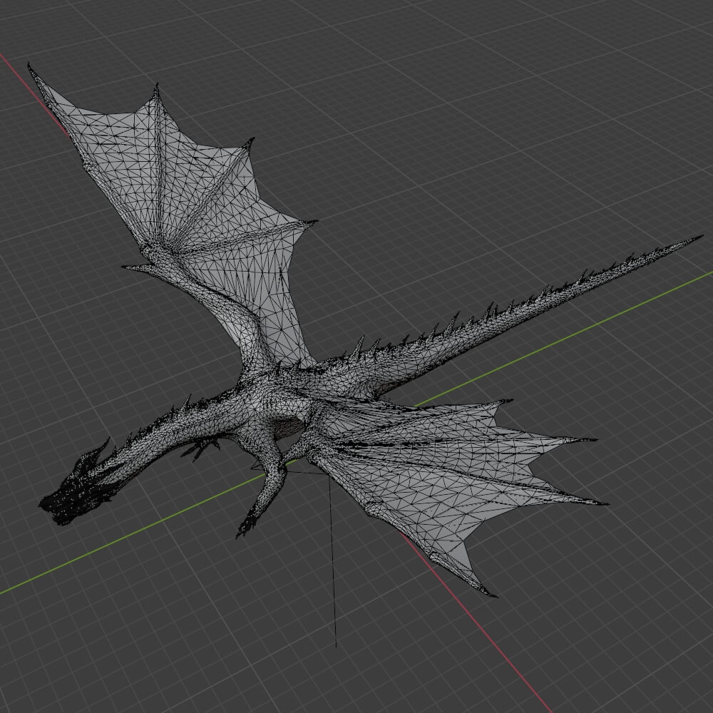 Fatalis - Monster Hunter World 3D Model by Shevraar