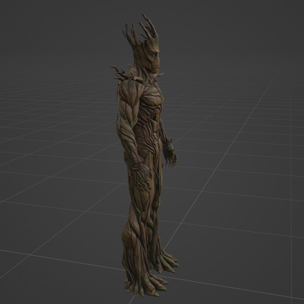 Groot - Fortnite 3D Model by Shevraar
