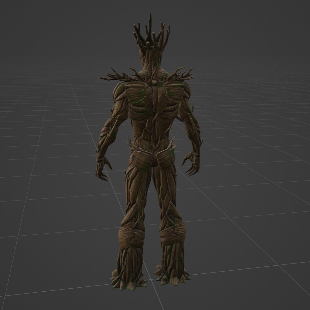 Groot - Fortnite 3D Model by Shevraar