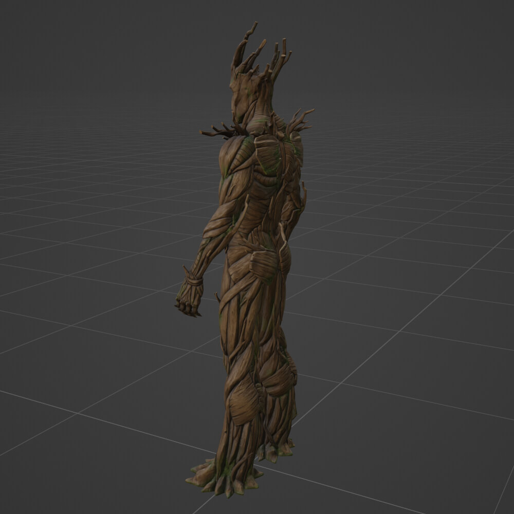 Groot - Fortnite 3D Model by Shevraar