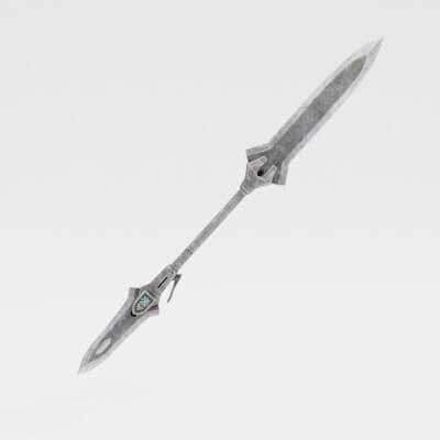 Iron Blade Insect Glaive - Monster Hunter World 3D Model by Shevraar