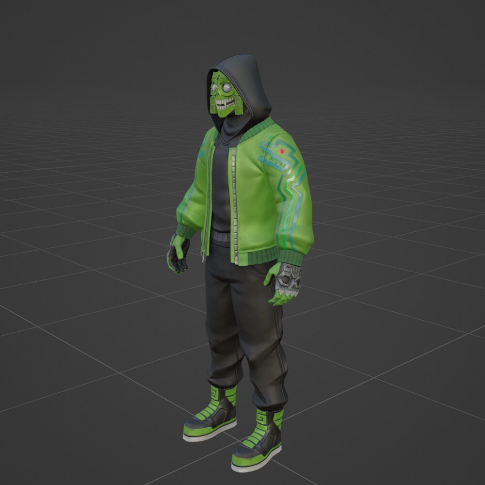 Mezmer - Fortnite 3D Model by Shevraar