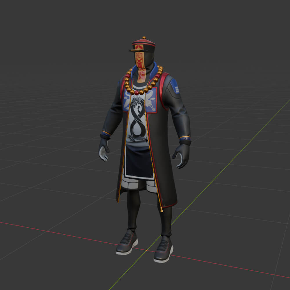 Paradox - Fortnite 3D Model by Shevraar
