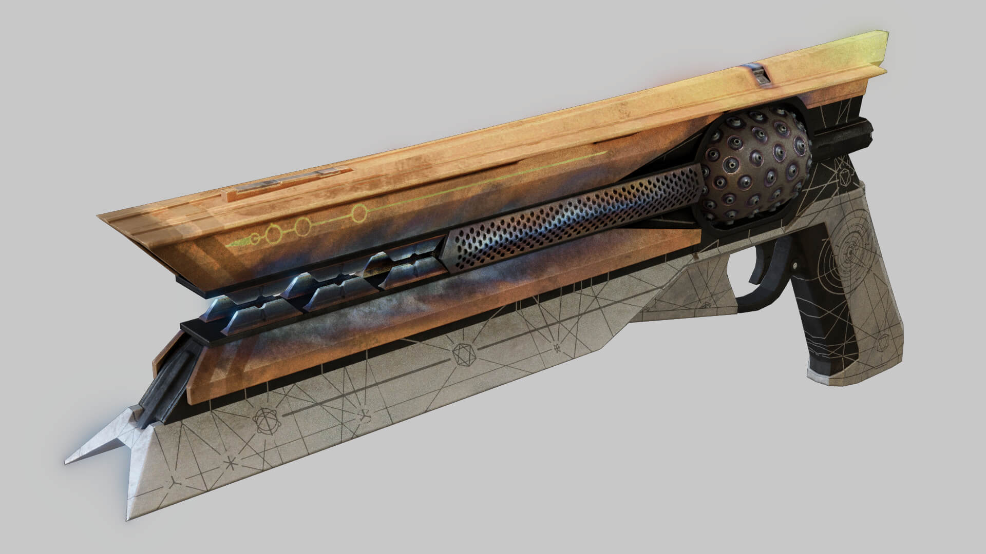 Sunshot - Destiny 2 3D Model by Shevraar