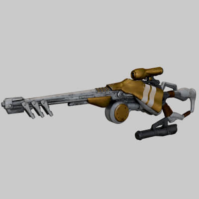 The Queenbreaker - Destiny 2 3D Model by Shevraar