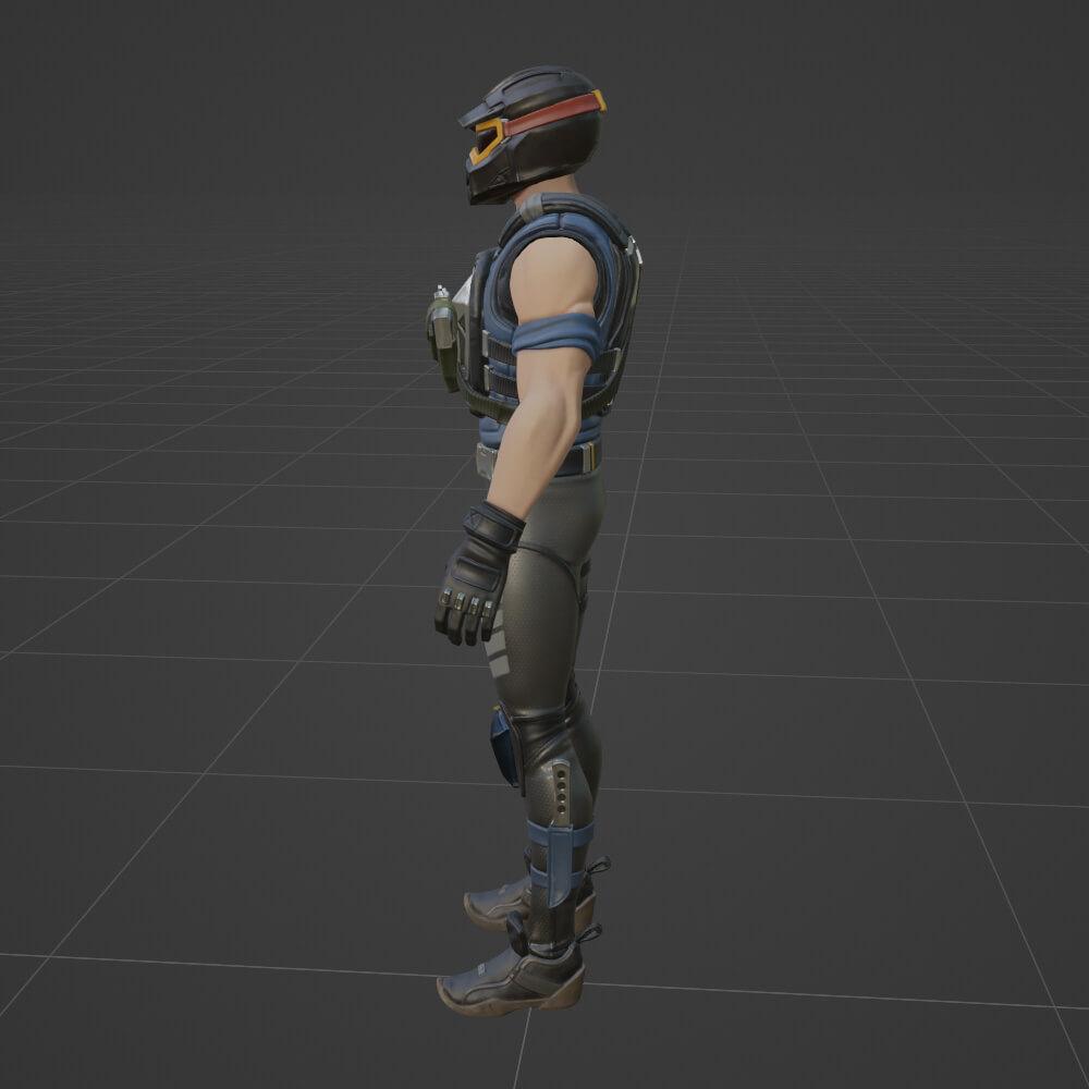 Wake Rider - Fortnite 3D Model by Shevraar