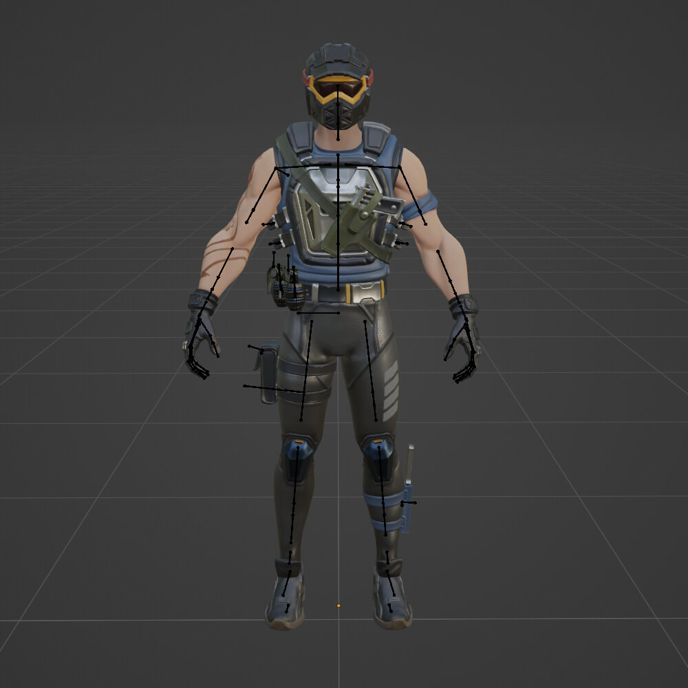 Wake Rider - Fortnite 3D Model by Shevraar