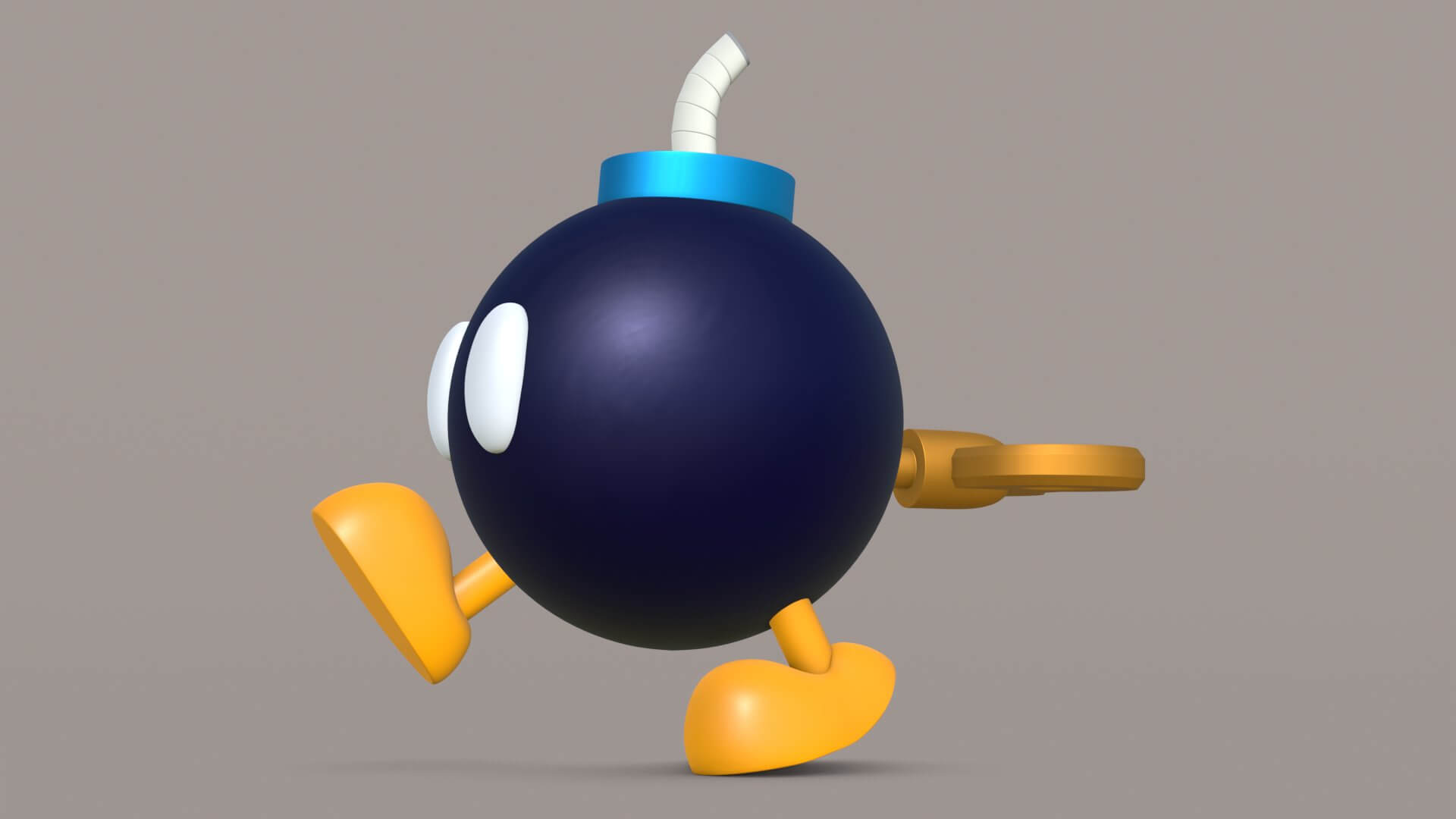Bob-Omb 3D Model by ShigeruMiyamoto