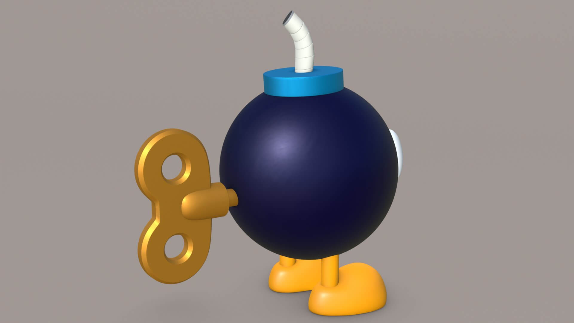 Bob-Omb 3D Model by ShigeruMiyamoto
