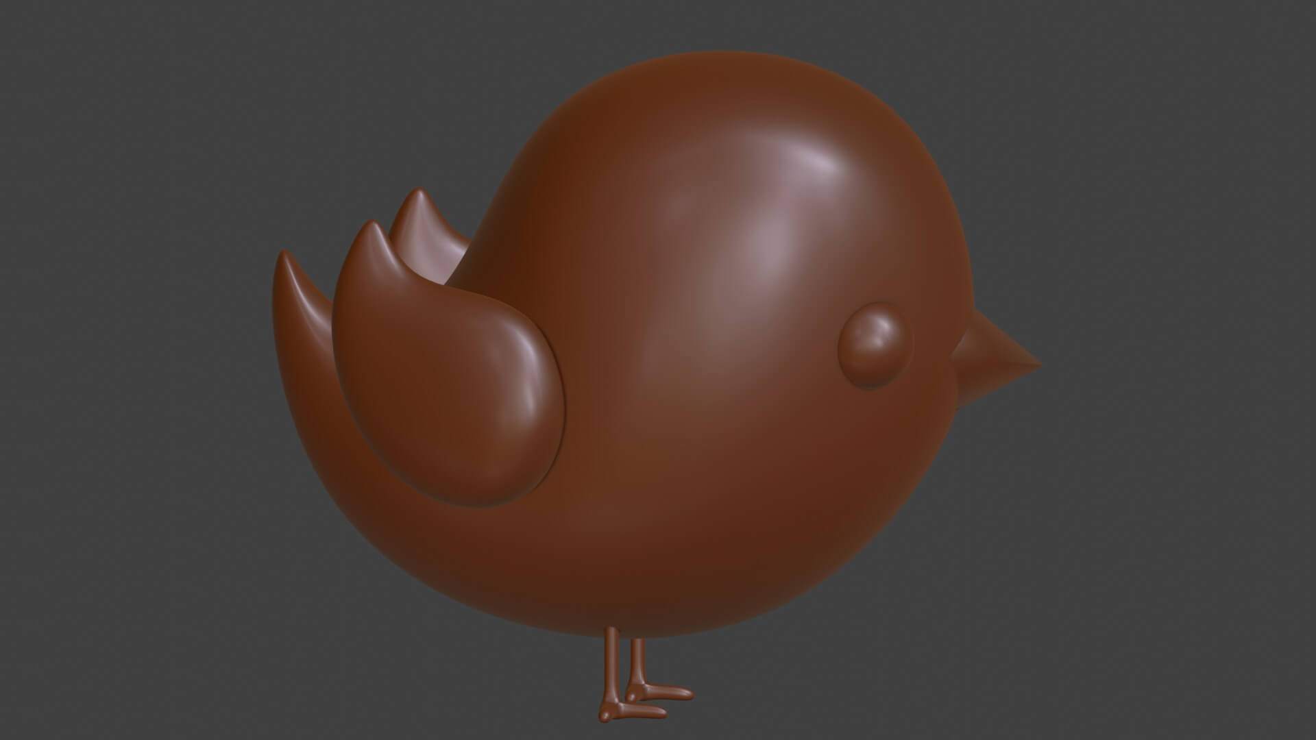 Cartoon Pink Birdie - 3D Model by ShigeruMiyamoto