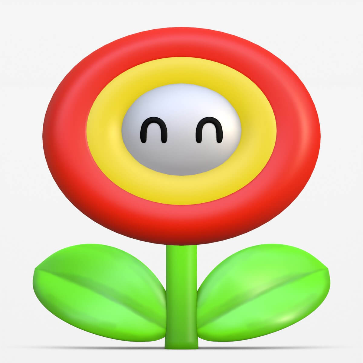 Fire Flower - 3D Model by ShigeruMiyamoto