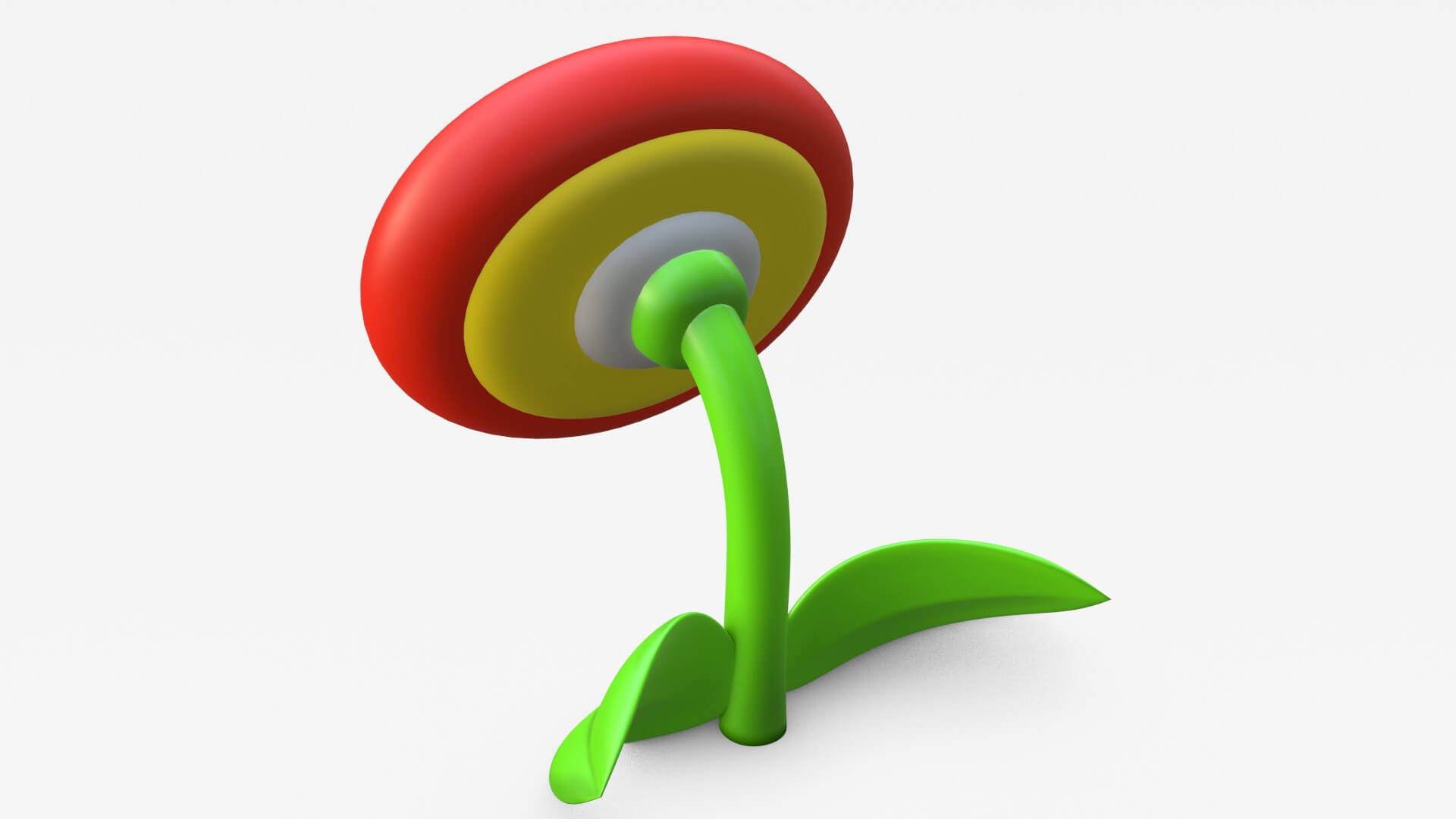 Fire Flower - 3D Model by ShigeruMiyamoto