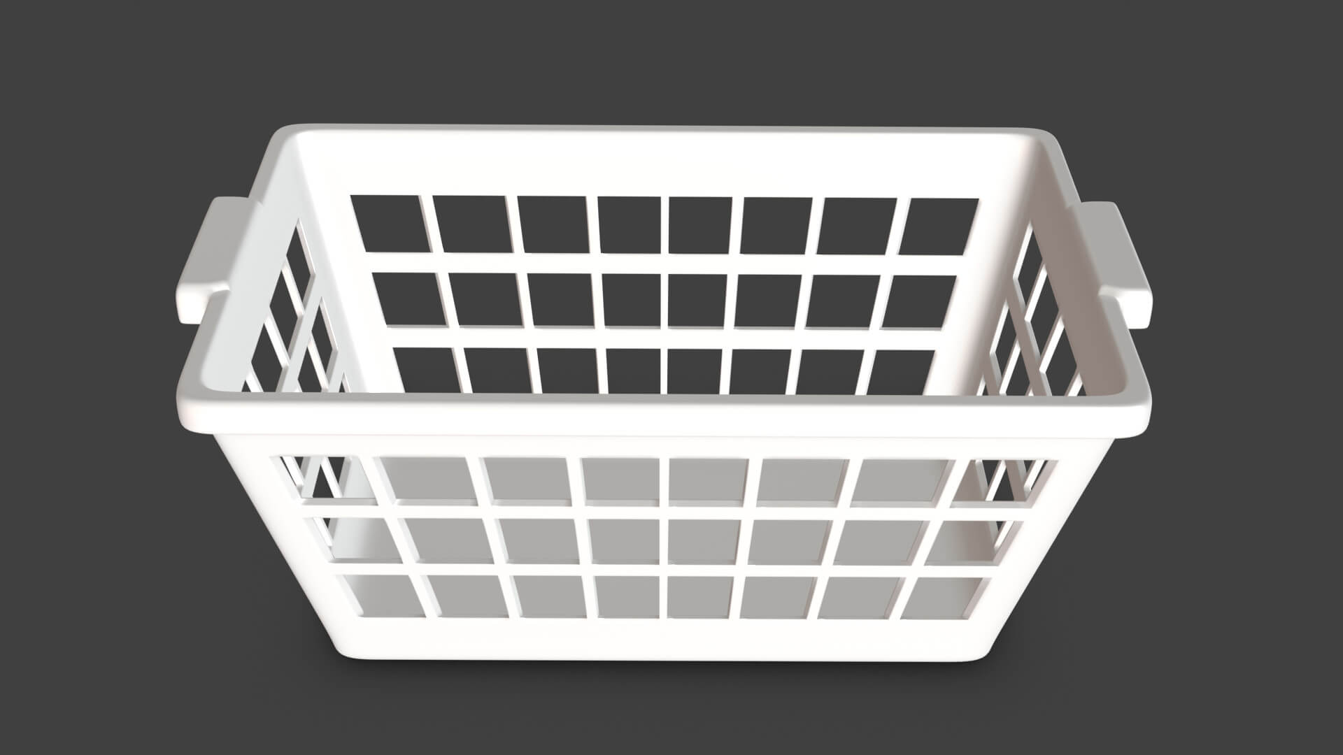 Plastic Basket - 3D Model by ShigeruMiyamoto