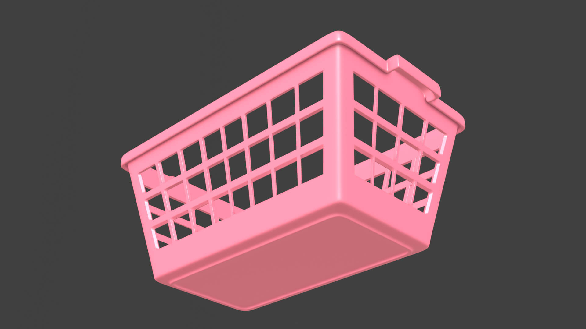 Plastic Basket - 3D Model by ShigeruMiyamoto