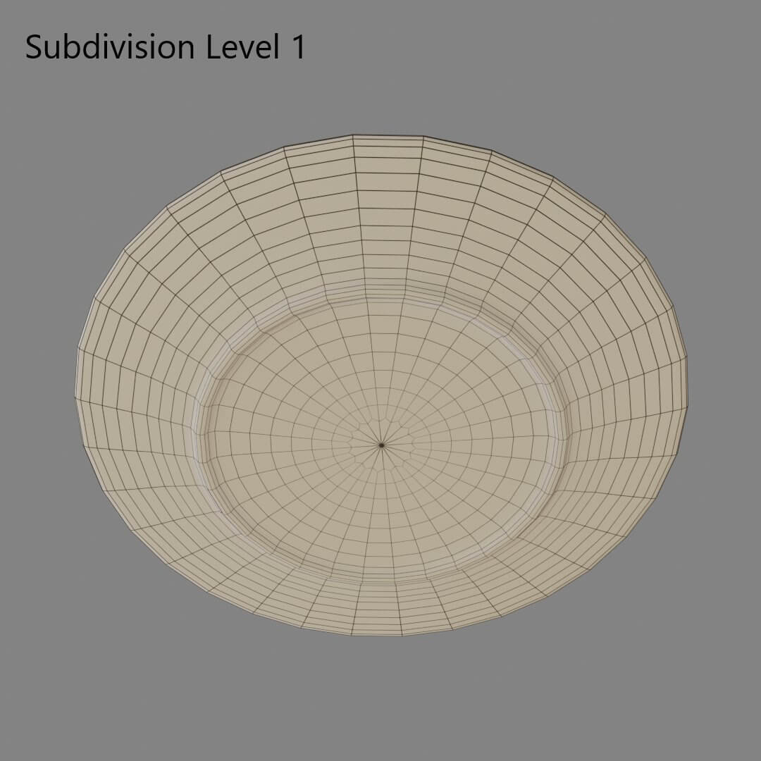 Plate - 3D Model by ShigeruMiyamoto