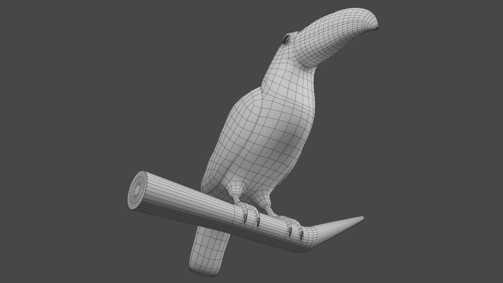 Toucan - 3D Model by ShigeruMiyamoto