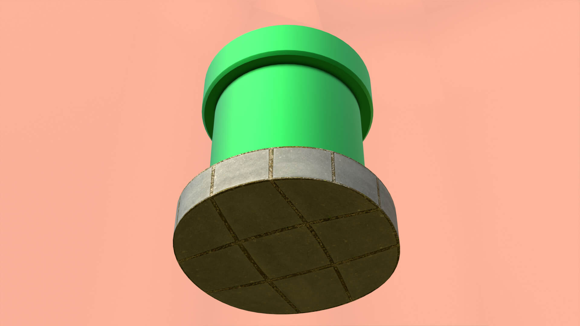 Warp Pipe - 3D Model by ShigeruMiyamoto