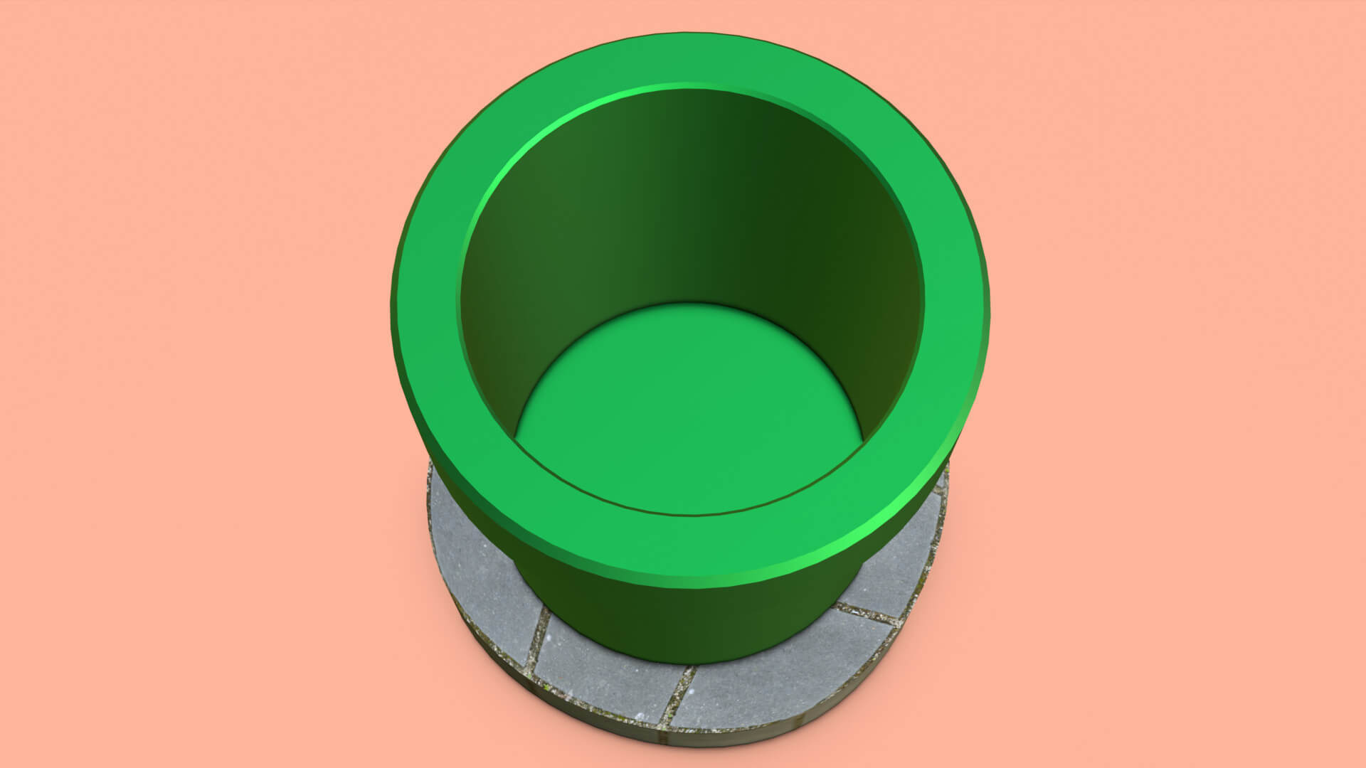 Warp Pipe - 3D Model by ShigeruMiyamoto