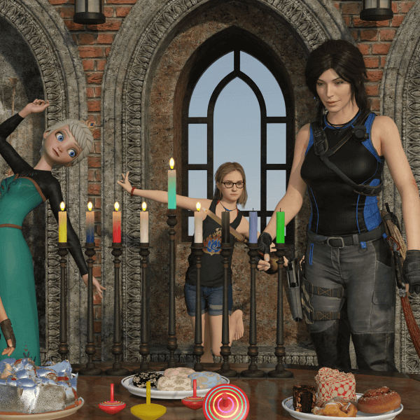 3d Art Gallery By Shimi Doll At Renderhub 
