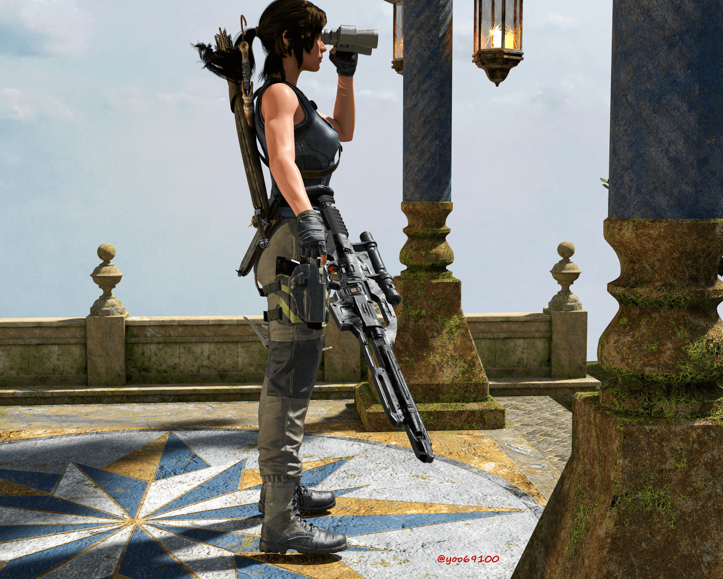 Hunter 1 3D Render, Digital Art by Shimi doll