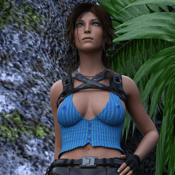 LaraCroft 3D Render | RenderHub Gallery