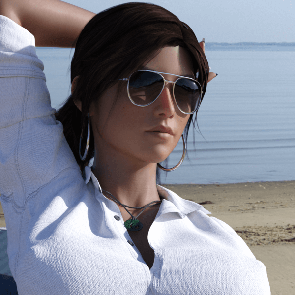 LaraCroft 3D Render | RenderHub Gallery