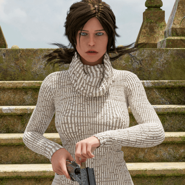 LaraCroft 3D Render | RenderHub Gallery