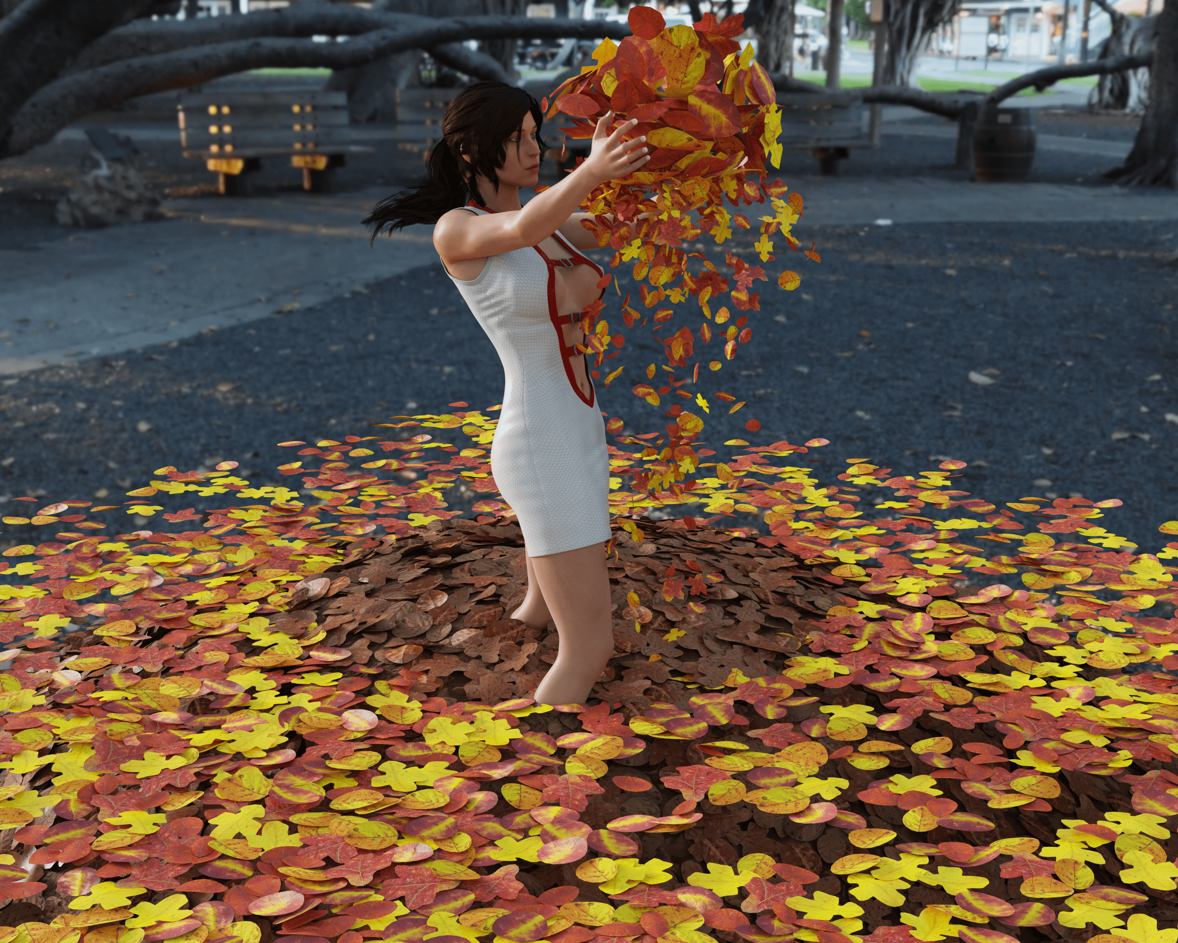 LaraCroft 3D Render, Digital Art by Shimi doll