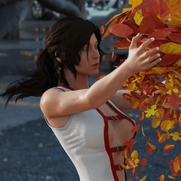 Laracroft 3d Render Renderhub Gallery 
