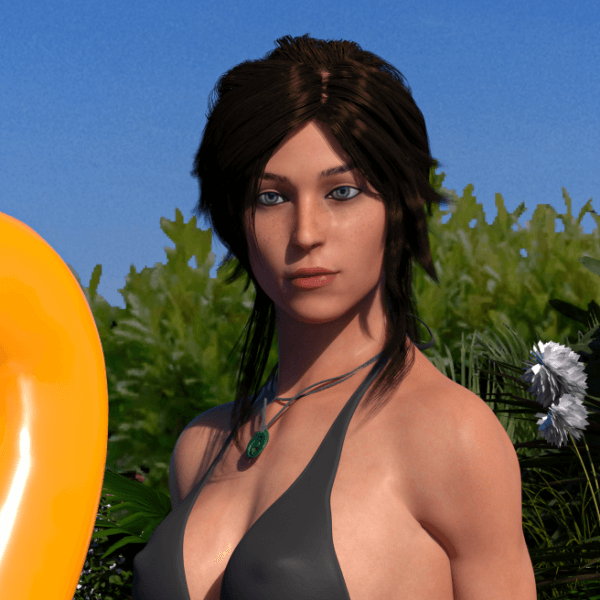 LaraCroft 3D Render | RenderHub Gallery