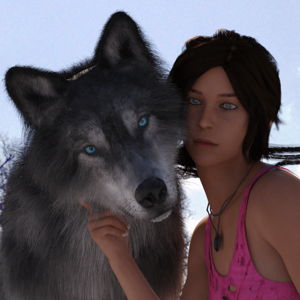 Lara Croft 3D Render | RenderHub Gallery