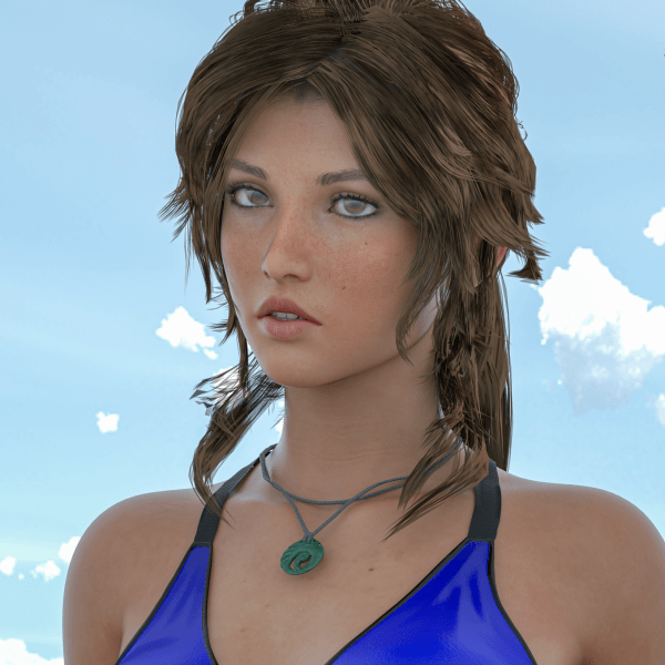 LaraCroft 3D Render | RenderHub Gallery