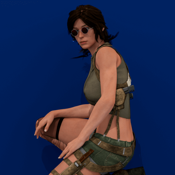LaraCroft 3D Render | RenderHub Gallery