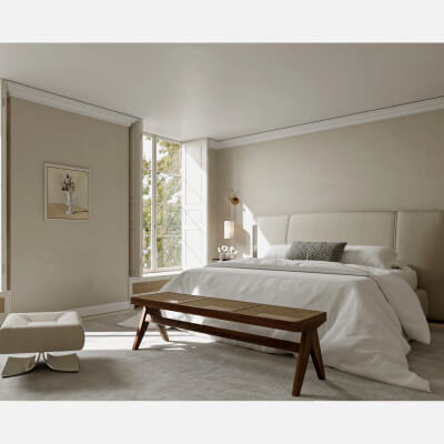 Bedroom Interior - 3D Model by shinngetu