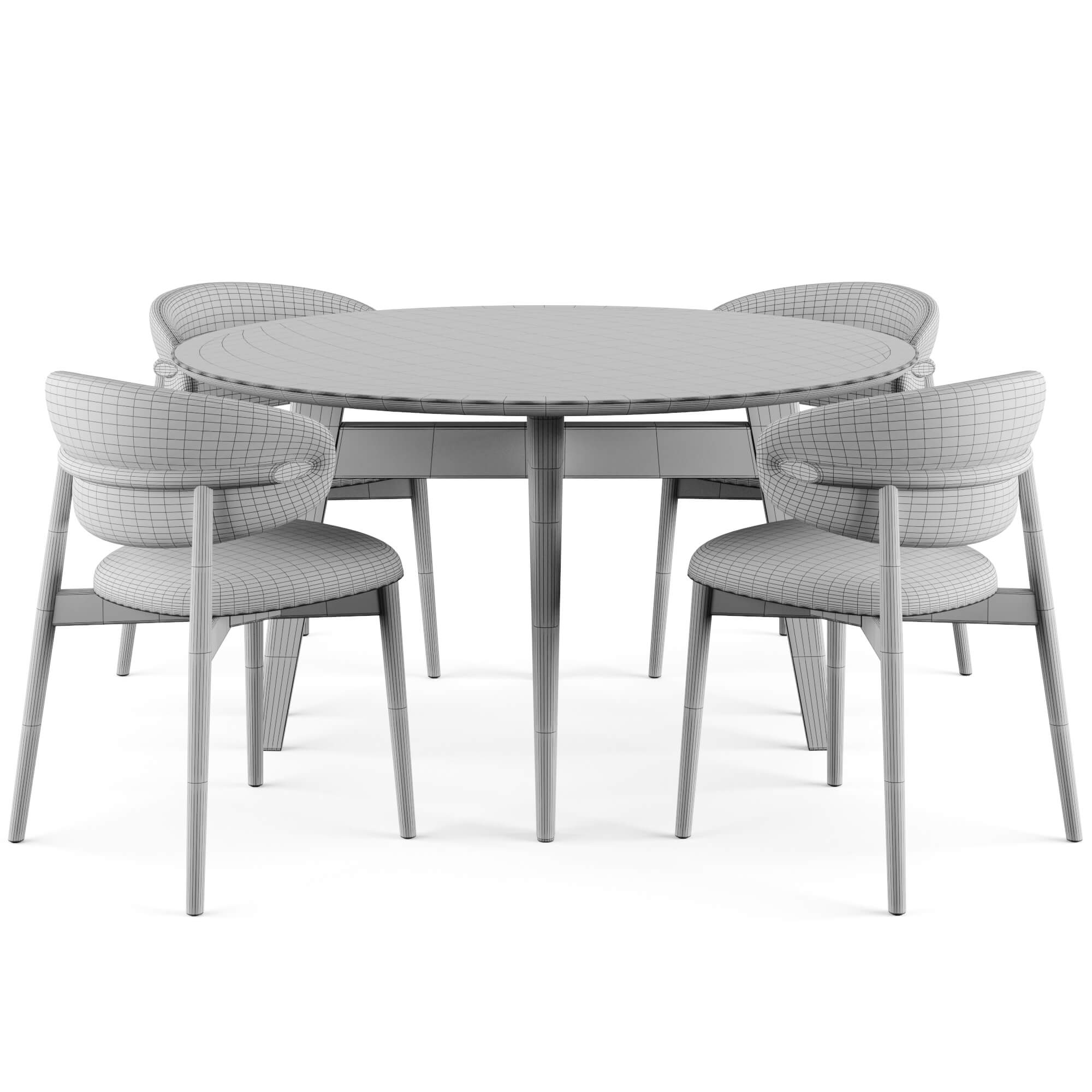 Calligaris Dining Set By - 3D Model by shirbeigi
