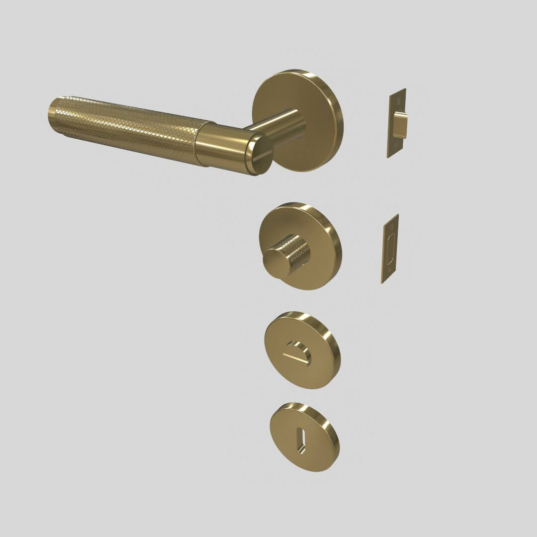 Door Handle by Buster and Punch 3D Model by shirbeigi