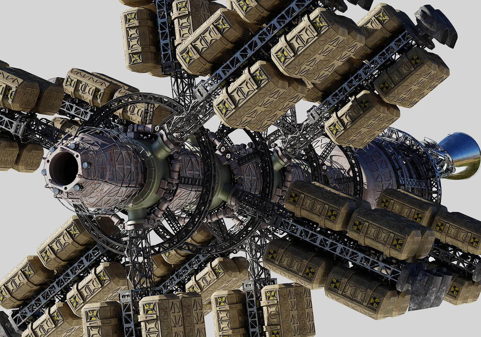 Modular Space Ship Models